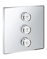 Grohe Grohtherm Smartcontrol 29125000 chrom, UP-Thermostat, 2 ...