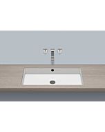 Alape Ub. Unterbaubecken 3228701000 100,4x37,9cm, blanc , sans trou ...