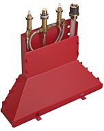 hansgrohe Metris Wannen Armatur 31442000 4 Loch Wannenrand Armatur, chrom