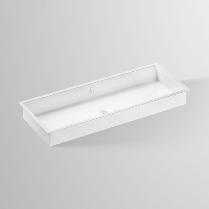 Alape Ub. ME1000 undermount sink 3228701000 100.4x37.9cm, white ...
