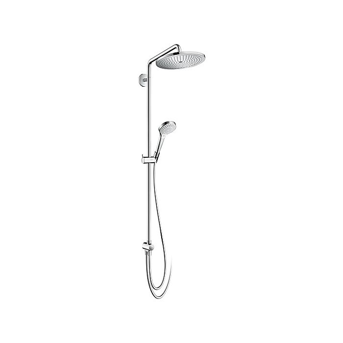 hansgrohe Reno Croma Select 280 Air Showerpipe 26793000, chrom, 1jet ...