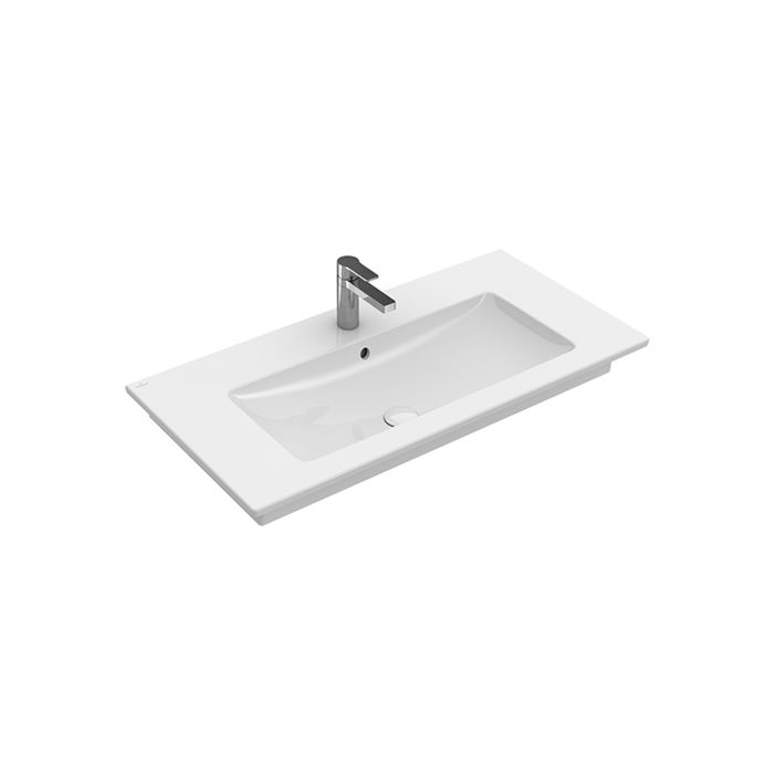 Villeroy & Boch Vanity washbasin Venticello 41048L01 800 x 500 mm White ...