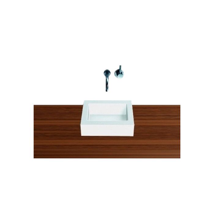 Alape Vasque à poser Q325.1 3300000000 carrée, 325 x 325mm, hauteur 90mm