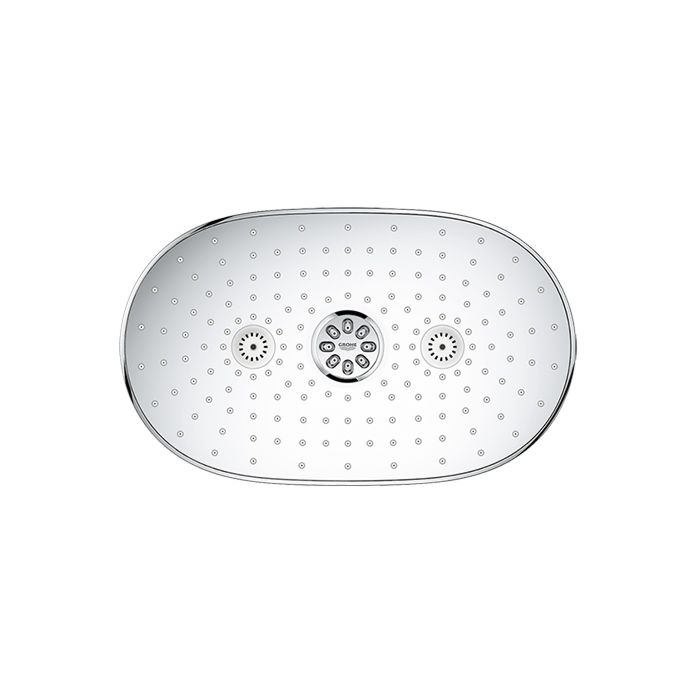 Grohe Rainshower SmartControl 360 Duo 26254000 shower head, 2 jets, chrome