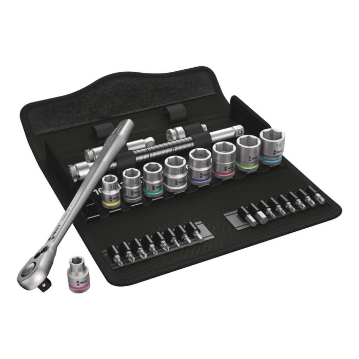 Wera ratchet set Zyklop 8001 SB8 ratchet set, 29 pieces