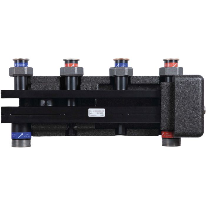 Afriso boiler distributor 77314 KSV 125-2 HW 2 heating circuits, for ...