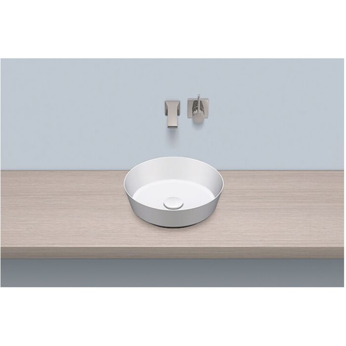Alape washbasin bowl 3508500000 375 x 115 mm, white, without tap hole ...