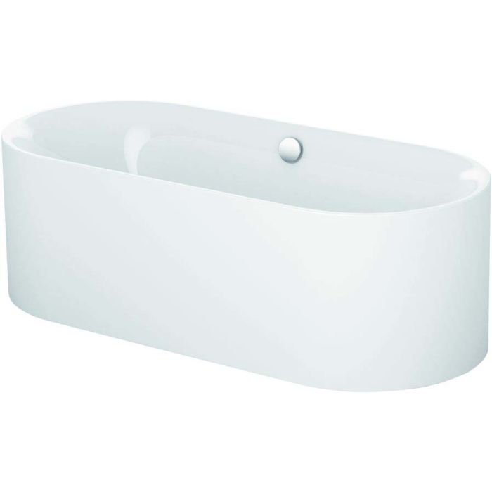 Bette BetteLux Oval Silhouette bath 3465-000CFXXS white, 170x75x45cm ...