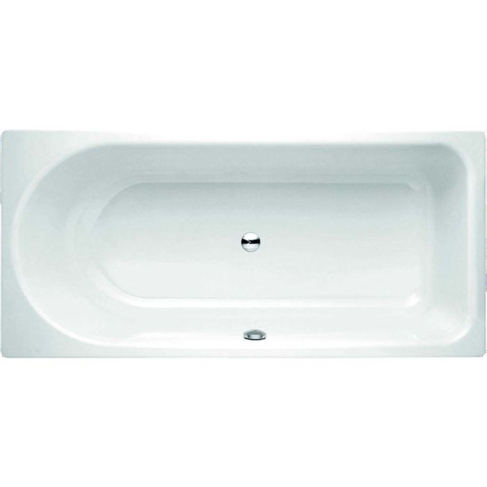 Bette BetteOcean low-line bathtub 8833-001 pergamon, 170x70x38cm, foot ...