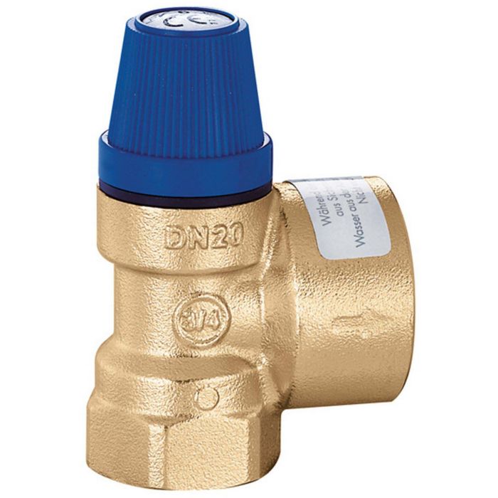 Caleffi diaphragm safety valve 531510 3/4 " 2000 x match1" IT, 10 bar ...