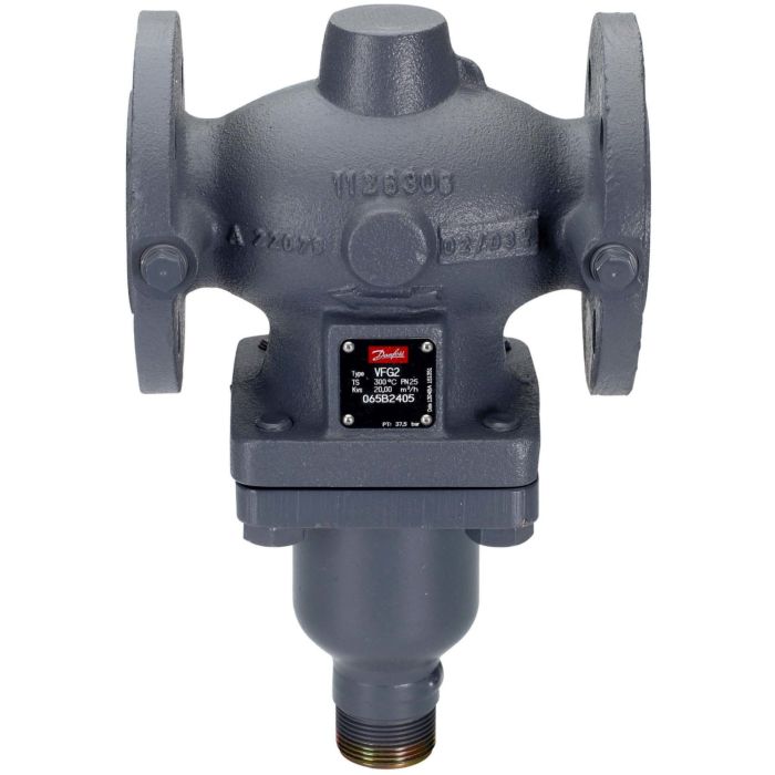 Danfoss straight-way valve DN200 065B2441 Kvs 320, PN16, GG-25, Geh ...