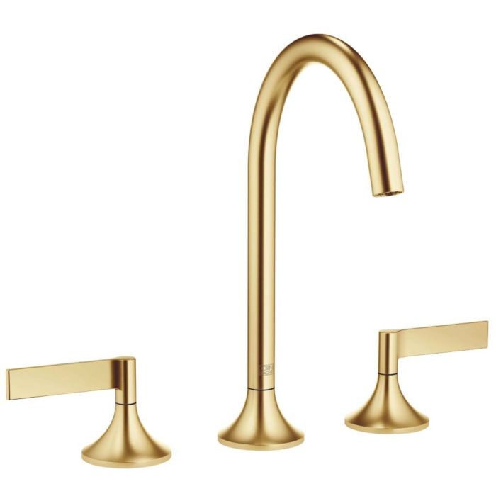 Dornbracht Vaia three-hole mixer 20713819-28 for washbasin, with waste ...