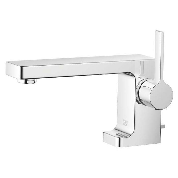 Dornbracht faucet LULU chrome, projection 155 mm, with LULU waste