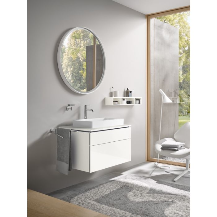 Duravit DuraSquare Aufsatzbecken 60cm weiss mit L-Cube ...