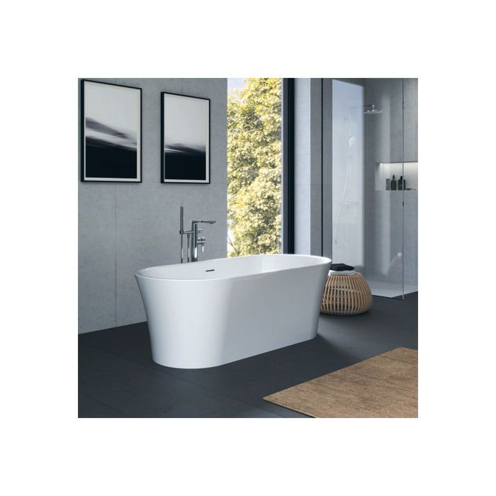 Duravit DuraSenja bath 700583000000000 170x80cm, freestanding, white, Oval