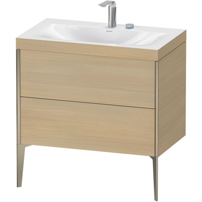 Duravit XViu Waschtisch-Unterschrank XV4710EB171C 80x48cm, 2 Auszüge, 2 ...