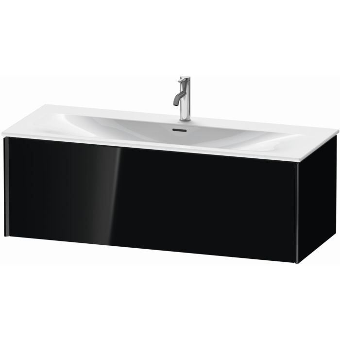Duravit XViu vanity unit XV40360B240 121 x 39.7 x 48 cm, black high ...