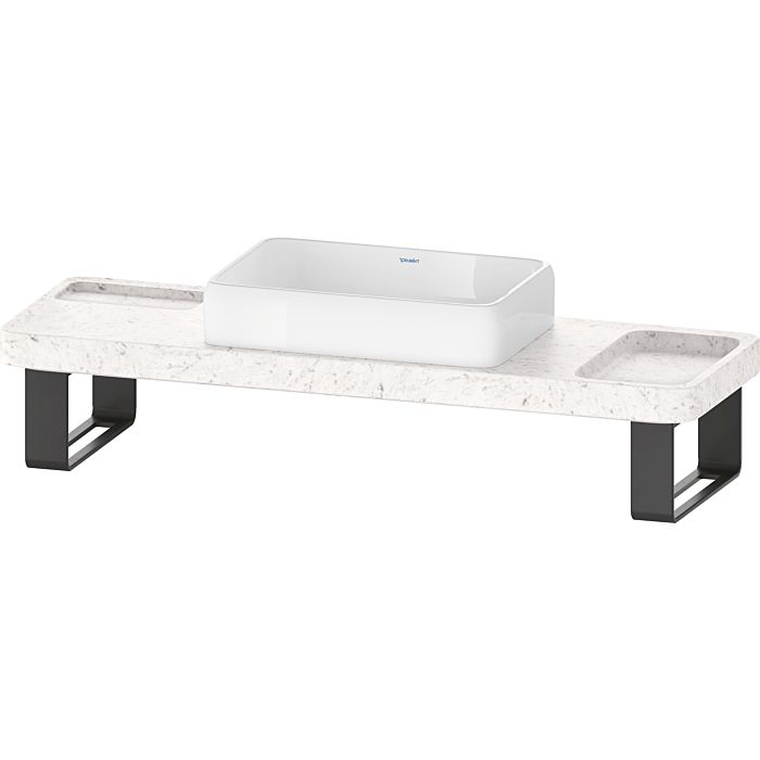 Duravit Qatego ensemble console de lavabo D4800700 140x45x90cm, avec ...