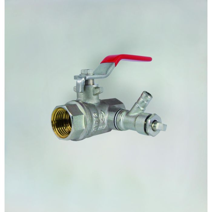 Fukana Kugelhahn 3/4" 53392-R IG(Rp) / IG(Rp) 3/4", mit Entleerung, Stahlhebel