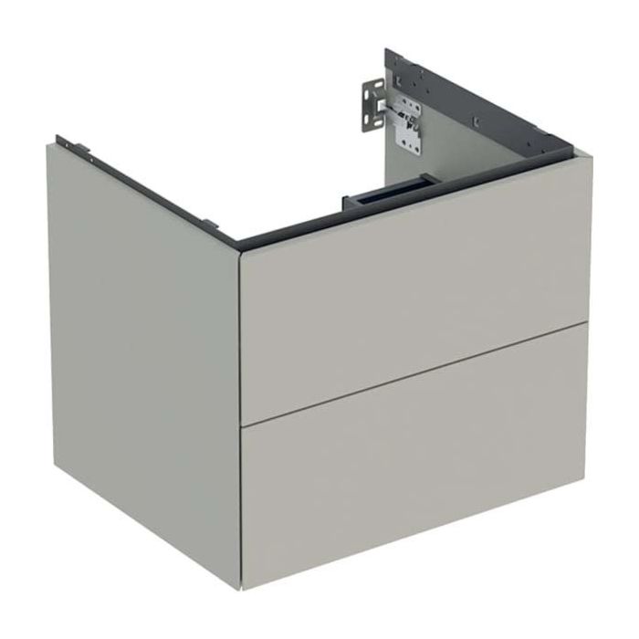 Geberit One 505261007 59.2 x 50.4 x 47 cm, greige/matt lacquered, 2 drawers
