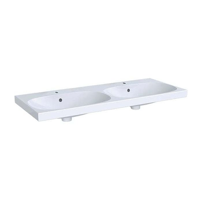 Geberit Acanto Doppelwaschtisch 500627012 120 x 48,2 cm, mit ...