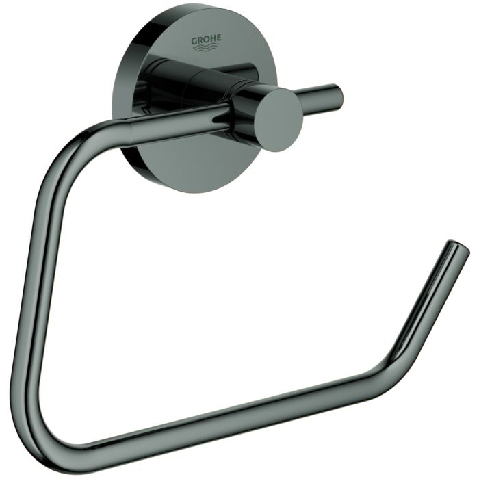 Grohe Essentials WC holder 40689A01 hard graphite, without cover ...