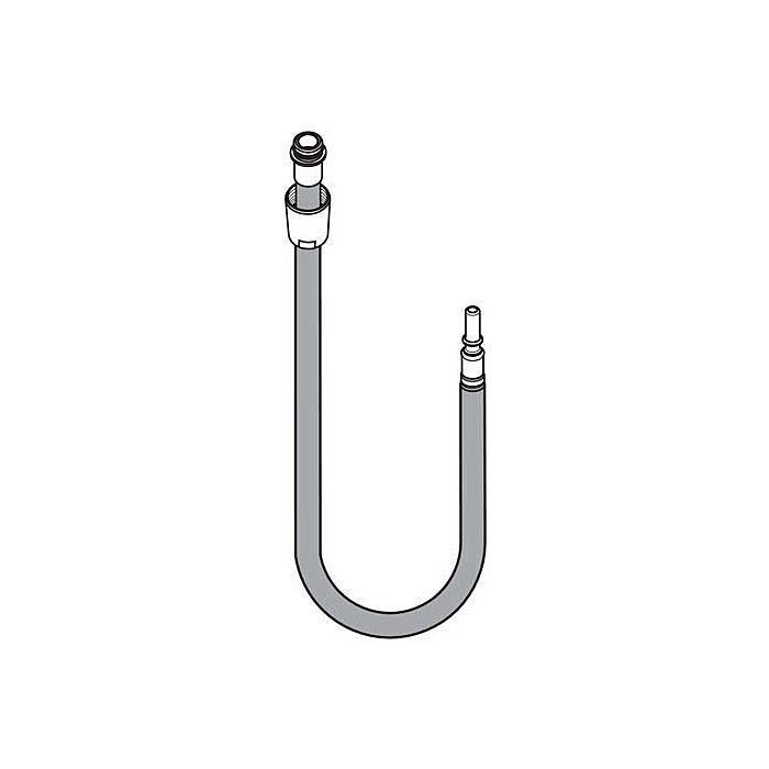 hansgrohe replacement hose 95506000 for sink mixer, length 1250 mm