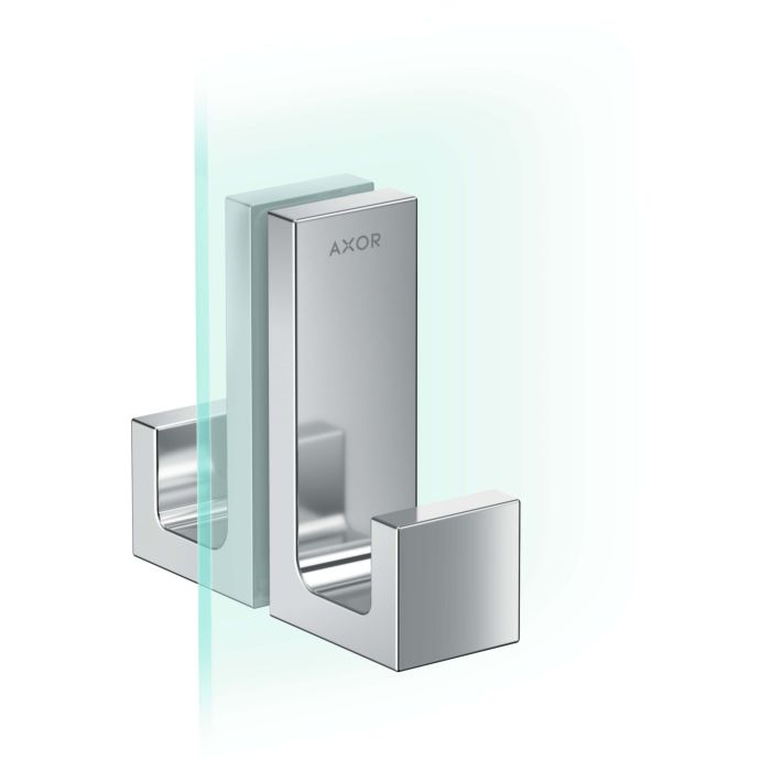 hansgrohe Axor Universal Rectangular shower door handle 42639000 with ...
