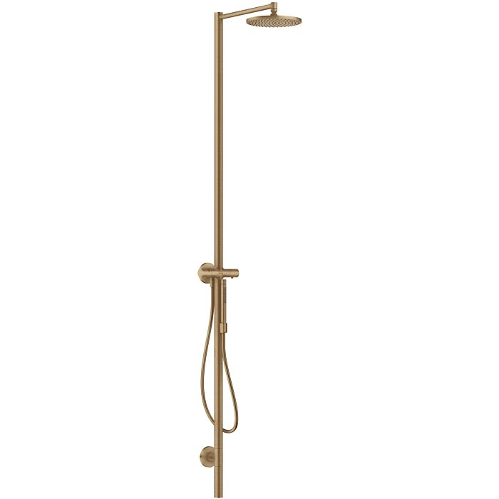 hansgrohe Axor Starck shower column 12672140 with thermostat, overhead ...