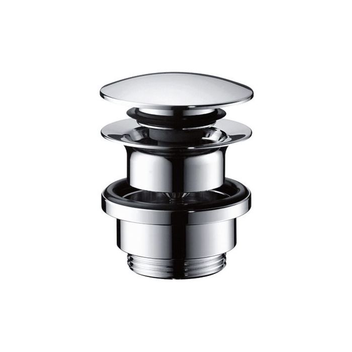 hansgrohe 50100000 Push-open waste set for basin and bidet mixers chrome