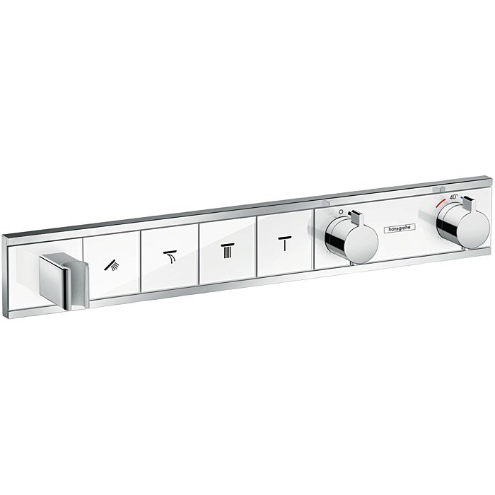 Hansgrohe RainSelect shower RainSelect 15357400 chrome-white, for 4 ...