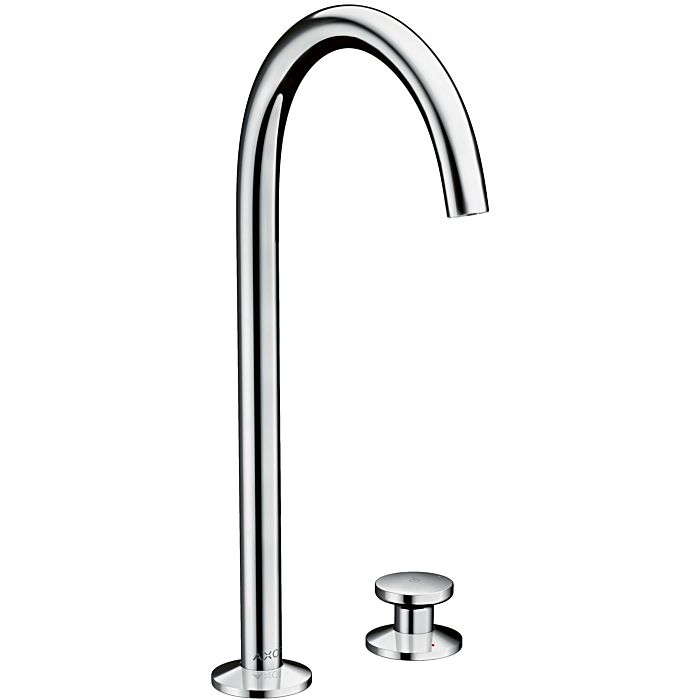 hansgrohe Axor One 2-hole basin mixer 48060000 projection 165mm, with ...