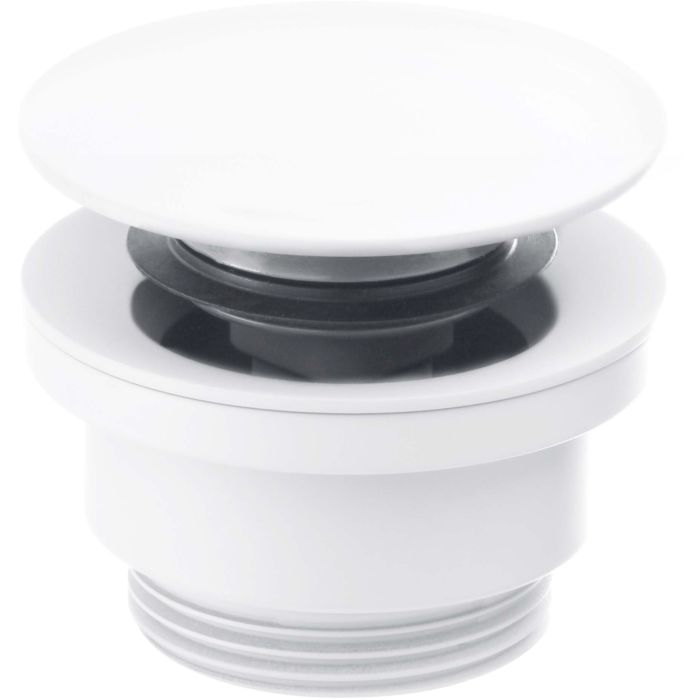 Herzbach Deep White Design-Ablaufventil 23.452500.1.07 1 1/4", weiß matt