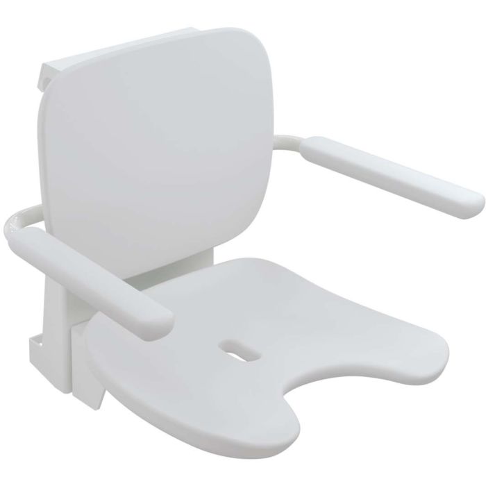 Hewi 802 LifeSystem hanging seat 802.51.13660SD with armrest and ...
