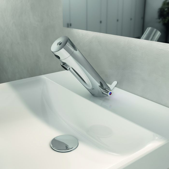 Ideal Standard Sensor Basin Mixer A7559AA with Mixing, Battery Operated ...