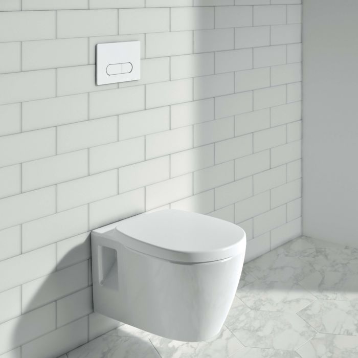 Ideal Standard Connect WC suspendu E817401 à fond creux, blanc, sans bride