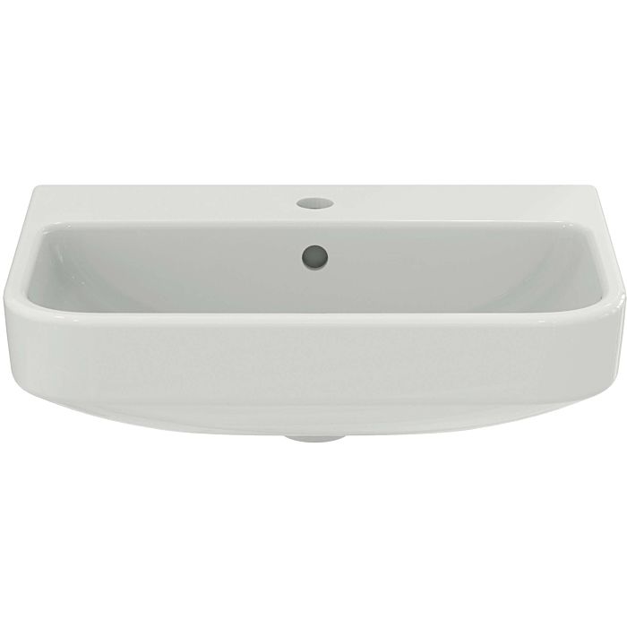 Ideal Standard i.life S compact washbasin T4584MA with tap hole and ...
