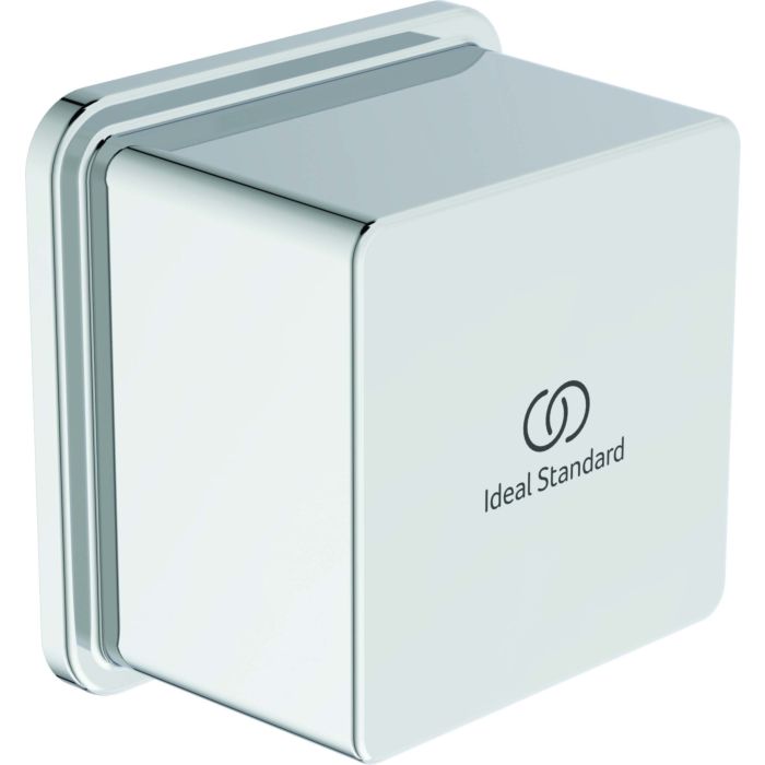 Ideal Standard Idealrain wall elbow BC772AA UP, square, made of metal ...