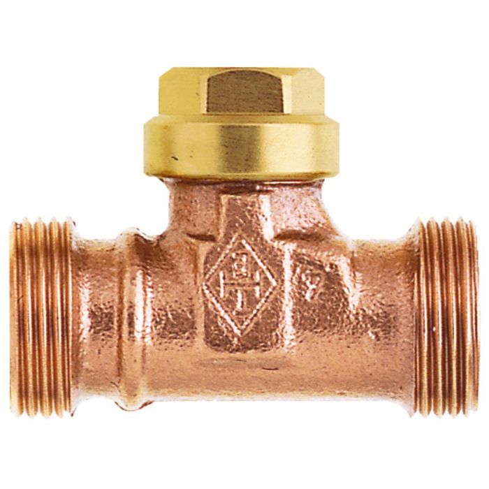 Heimeier 0408-02.000 G 3/4 AGxG 3/4 AG, for heating circuit distributor