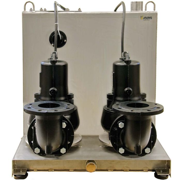 Jung lifting station compli 1225/4 bw1 hl, inox JP50147