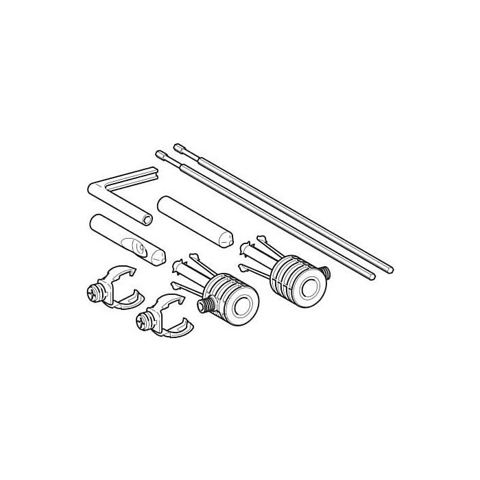 Geberit fixing set for wall WC -/ Bidet 597183000 Fixing from below