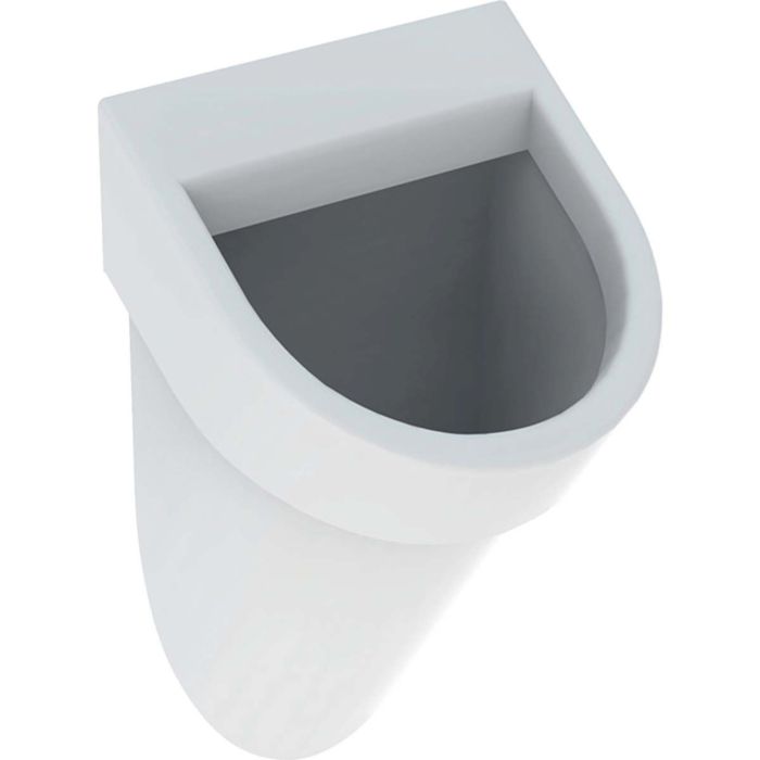 Geberit Flow urinoir 235900600 blanc KeraTect, entrée/sortie à l'arrière