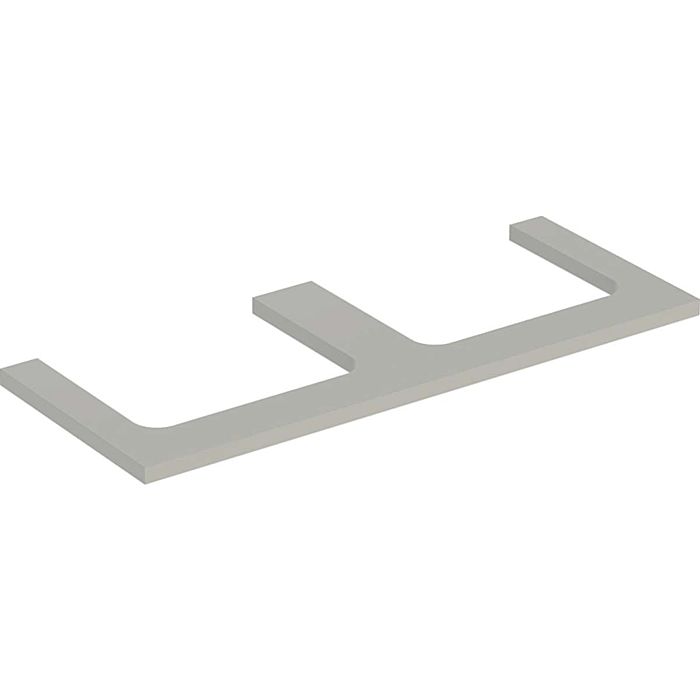 Geberit One plate 505345007 120 x 3 x 47 cm, greige/matt lacquered ...