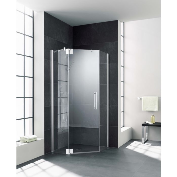 Kermi Pasa XP pentagonal shower cubicle swing door PXR00F1220VYK ...
