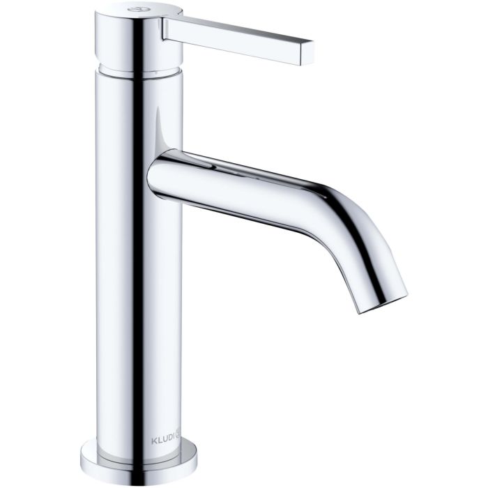 Kludi NOVA FONTE PURA basin mixer 202890515 with push-open waste set ...