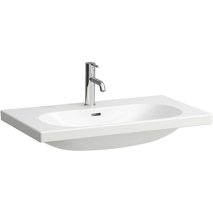 Laufen Lua countertop washbasin H8160870371421 80x46cm, Manhattan ...
