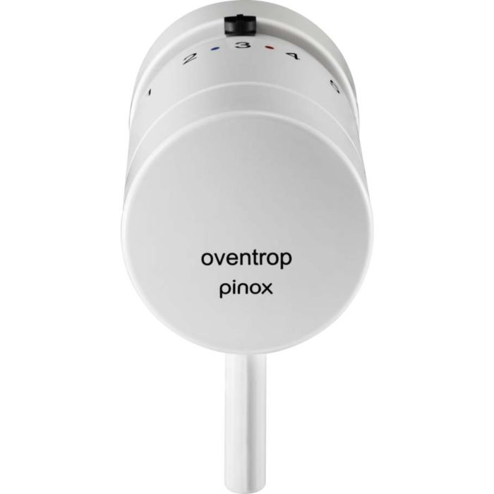 Oventrop single lever thermostat 1012166 without zero setting, white