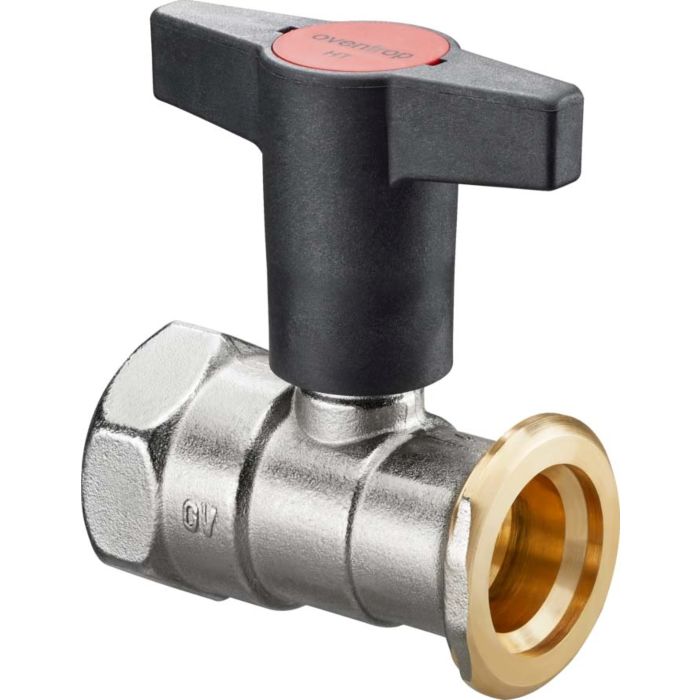 Oventrop Pump ball valve Optibal P 1078372 without shut-off valve, DN32,1 1/4 "internal thread