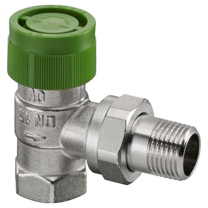 Oventrop AZ V series thermostatic valve 1187506 DN 20, corner, stepless ...