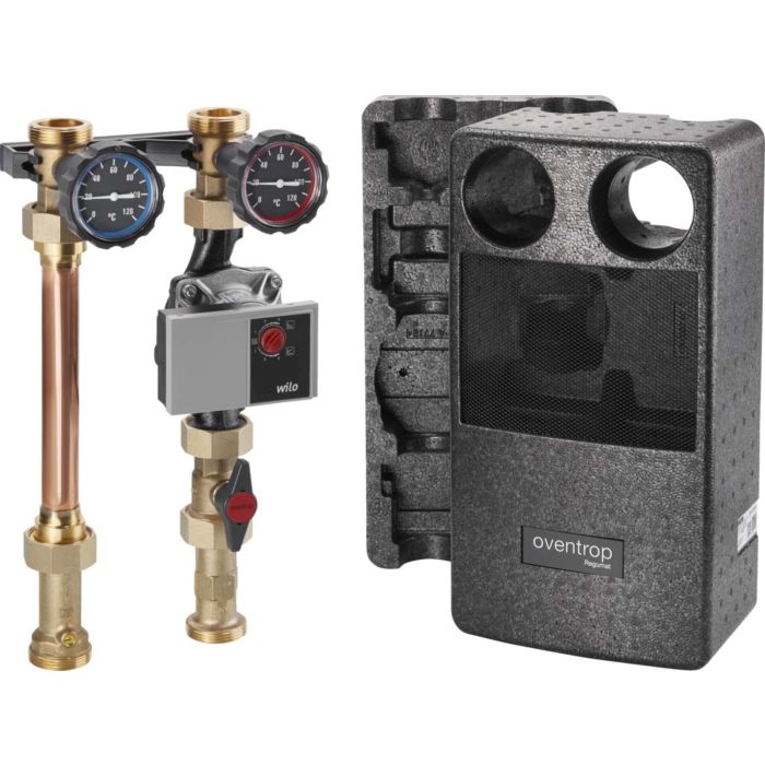 Oventrop Regumat Kessel connection system 1357073 DN 25, Grundfos ALPHA ...